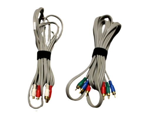 10FT COMPONENT VIDEO CABLE WITH AUDIO 5 RCA RED GREEN BLUE RGB for HDTV ...