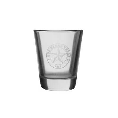 2oz God Bless Texas Shot Glass | eBay