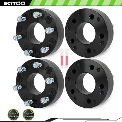 4X 2" Wheel Adapters 5x5 to 6x5.5 For Chevrolet C10 C1500 Express 1500 ...