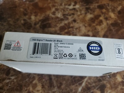HID 20NKS-T2-000000 Signo 20 Contactless and Keypad Reader | eBay