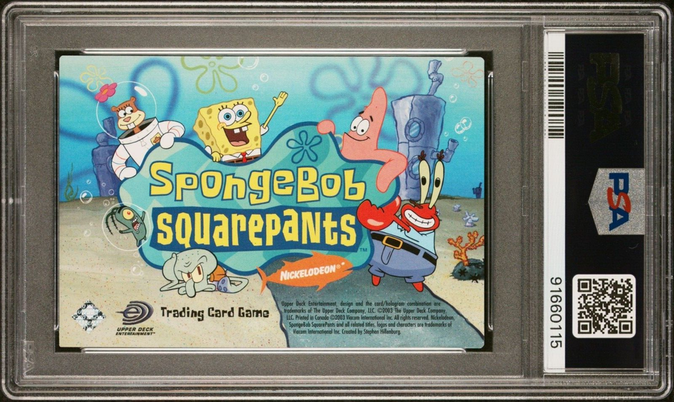 2003 UD SPONGEBOB SQUAREPANTS AQUATIC AMIGOS#AA-003 GARY PSA 8 NM-MT | eBay