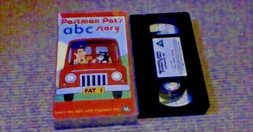 POSTMAN PAT'S ABC STORY UK PAL VHS VIDEO 1990 Ivor Wood Ken Barrie ...