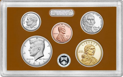 2021 s u.s. mint 5 coin clad proof set, no box/coa, unavailable at mint ...