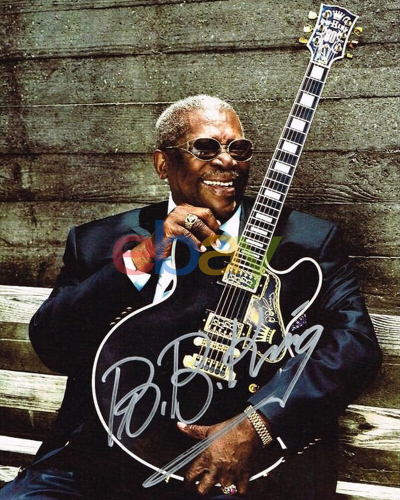 BB King Autographed 8x10 Signed Photo reprint | eBay