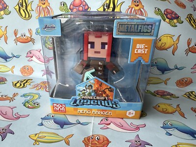Minecraft Legends Hero Ranger Figure Die Cast Metal Brand New ...