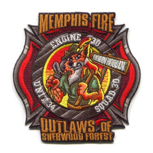 Memphis Fire Department Station 30 Patch Tennessee TN | eBay