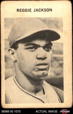 1969 Milton Bradley Reggie Jackson Athletics HOF 1.5 - FAIR | eBay