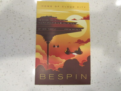 BESPIN Disney Galaxy's Edge Star Wars Galactic Destinations Postcard ...