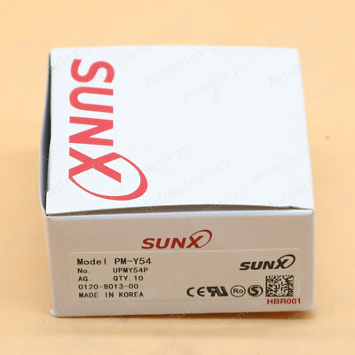 10PS/1Box For Panasonic SUNX PM-Y54 Photoelectric Switch Sensor New | eBay
