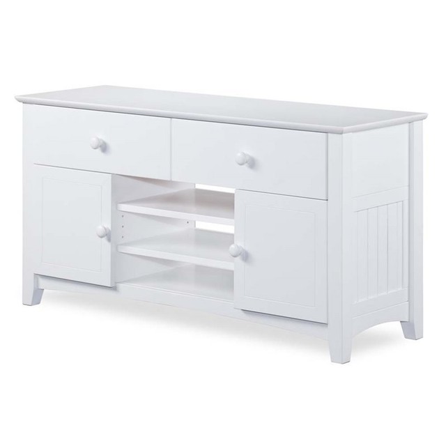 Atlantic Furniture Nantucket 50" TV Stand in White for sale online | eBay