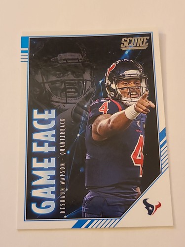 2020 Deshaun Watson Panini Score #GF-DW Game Face Insert | eBay