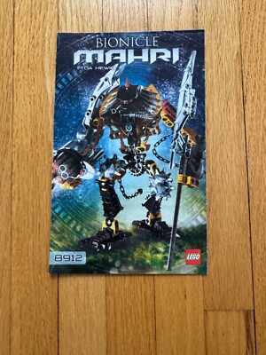 Lego Bionicle Toa Hewkii (8912) Instruction Booklet Only | eBay
