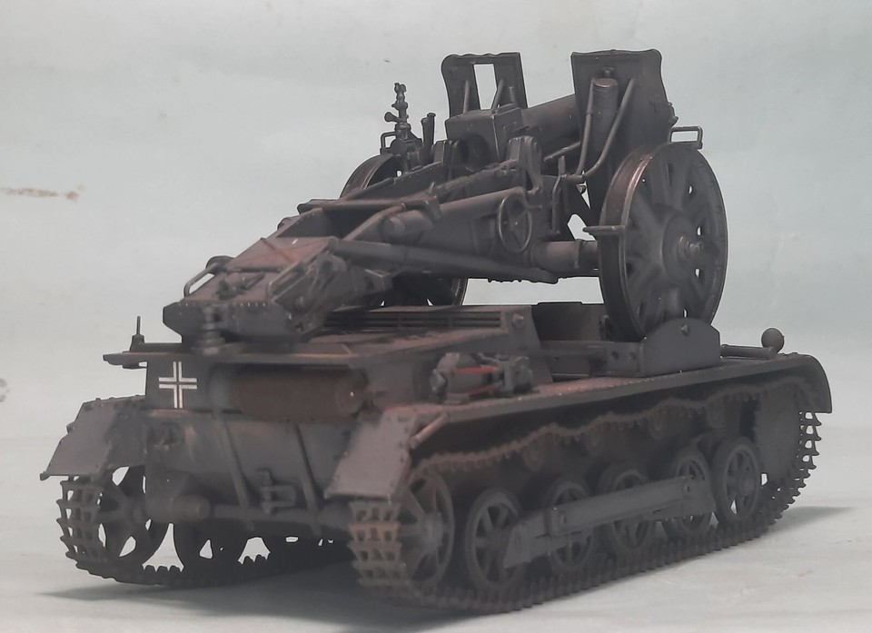 1/35 Built Dragon Models Panzer I BISON 1 15cm SPG | eBay