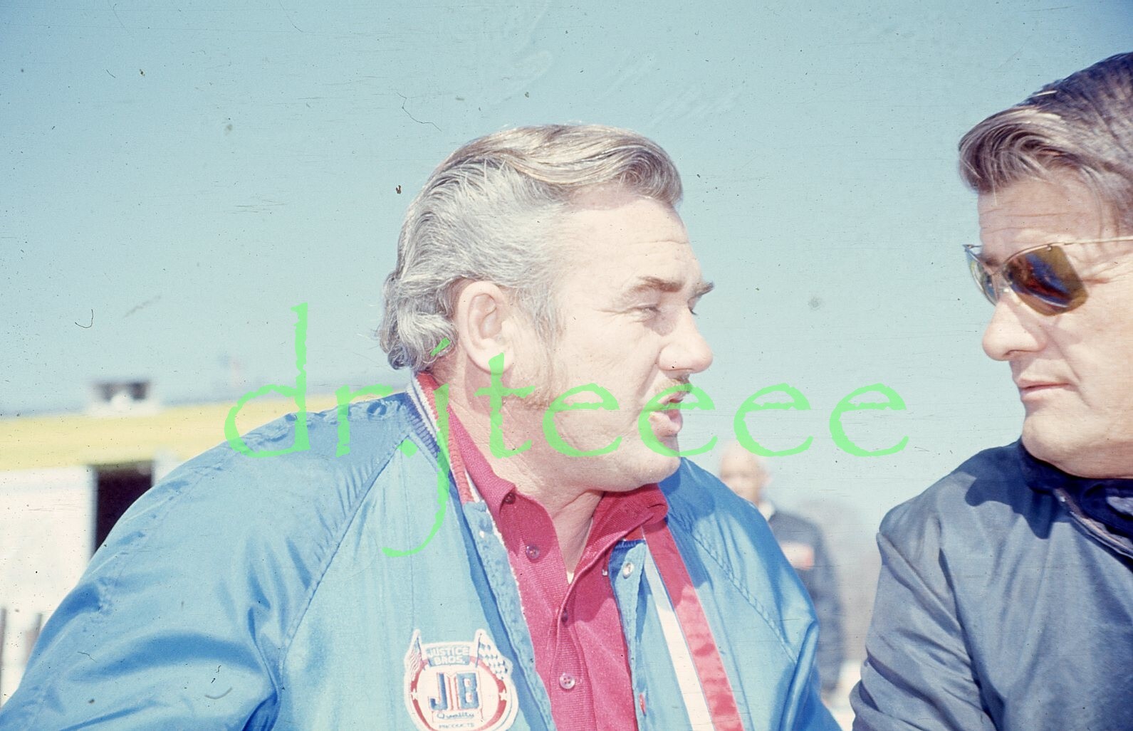 NASCAR Elmo Langley DRIVER - 35mm Racing Slide | eBay