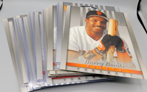 HUGE Lot of 1997 Donruss Studios Portraits 8x10 Cards x58- Bonds ...