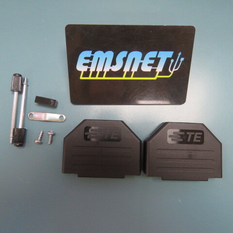 TE 2-1991253-5 Qty of 4 per Lot 25 Position Hinged Backshell Connector ...