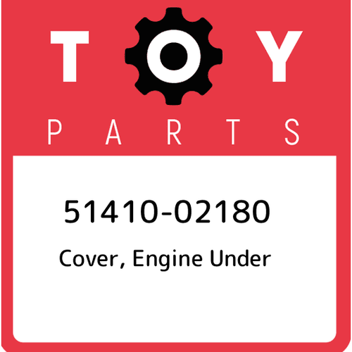 51410-02180 Toyota Cover, engine under 5141002180, New Genuine OEM Part ...