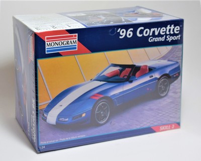 Monogram 2452 1/24 Scale 1996 Chevy Corvette Grand Sport Plastic Model ...