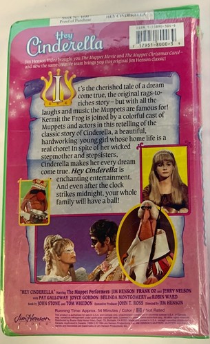 Hey Cinderella (VHS, 1994) for sale online | eBay