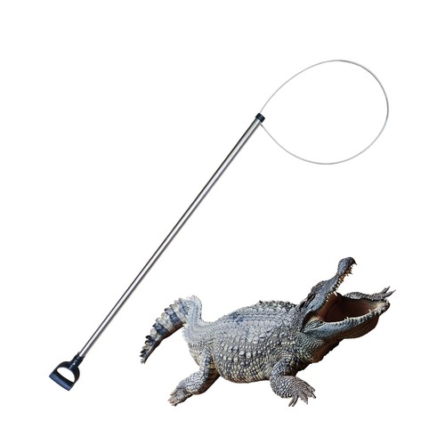 RUYARXNM 54'' Alligator Catcher Pole Extra Heavy Duty Capture Noose ...