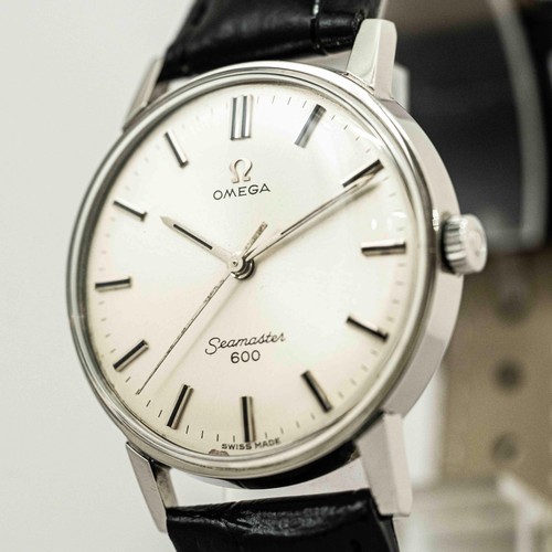 *MINT* Vintage 1964 OMEGA Seamaster 600 Cal.601 Manual Winding Silver ...