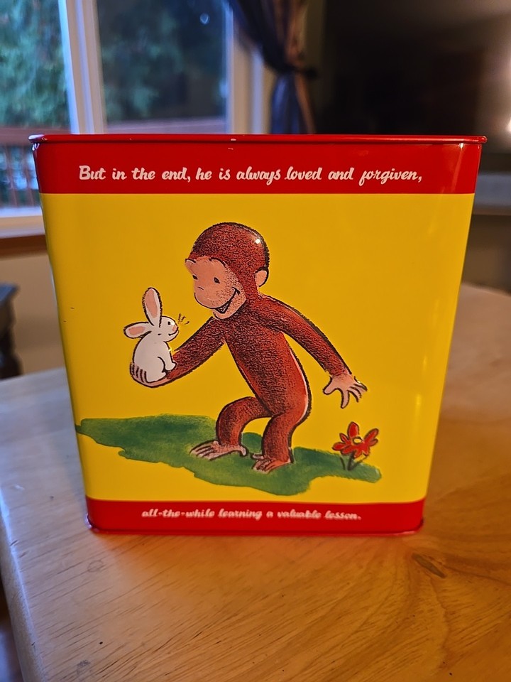 CURIOUS GEORGE Jack In The Box Wind Up Musical Pop Up Toy WORKS GREAT ...