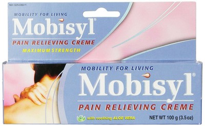 Mobisyl Pain Relieving Creme Maximum Strength Soothing Aloe Vera Scent ...