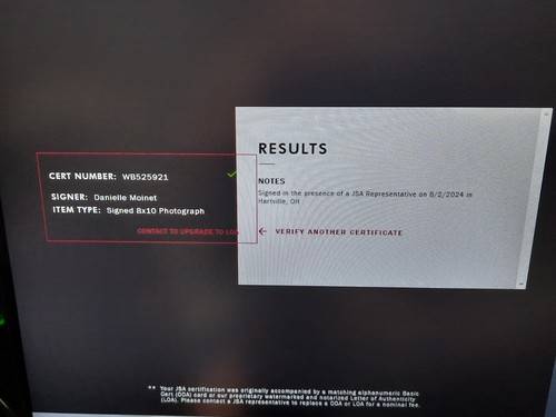 Summer Rae Danielle Moinet Silver Ink Auto Autograph 8x10 Signed | eBay