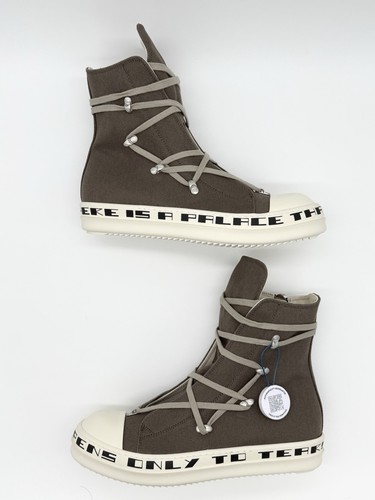 Rick Owens DRKSHDW Hexa Ramones Hi - Size 41 EU- Dust - NEW | eBay
