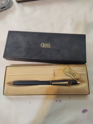 Vintage Cross Classic Black Pen & Pencil Set W/Box Kmart | eBay