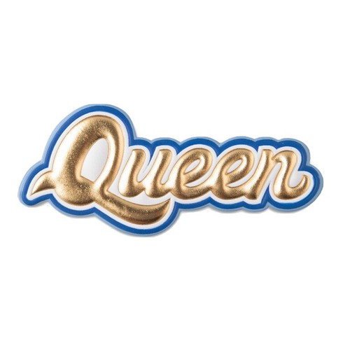 PRINTWORKS Gold Queen Sticker Personalization Phone Laptop Tablet ...