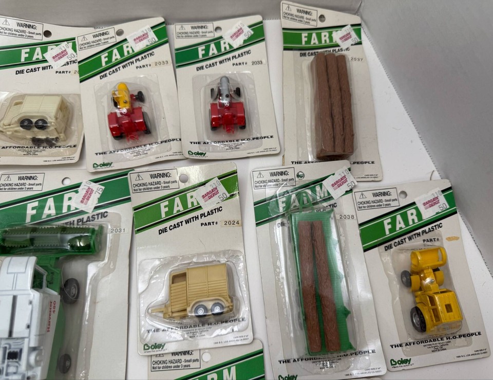 BOLEY HO SCALE FARM VEHICLES LOT OF 20 SEALED | eBay