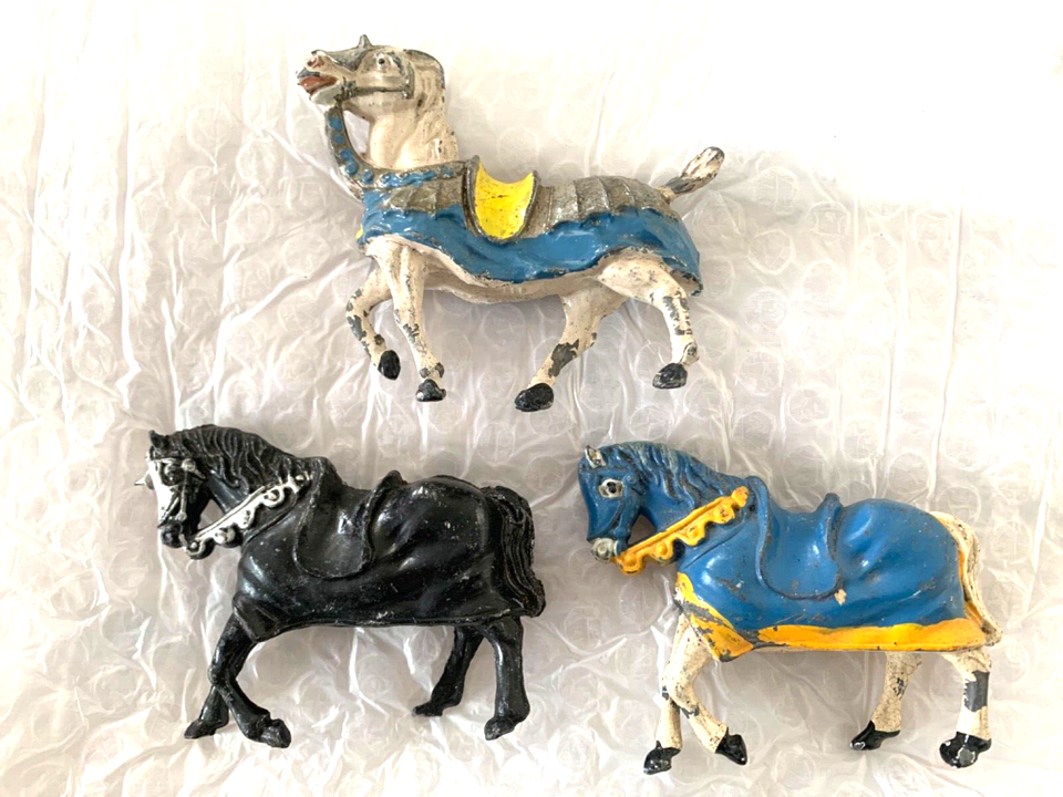 Timpo Lead Knights Of The Round Table Horse Mounted Figures | eBay UK