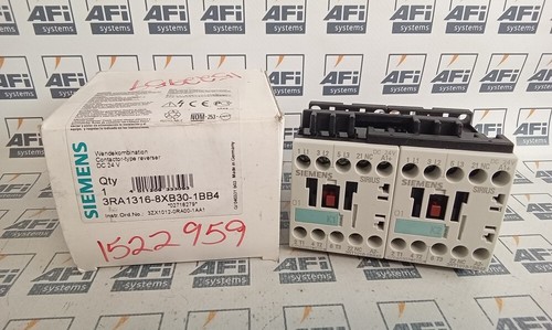 Siemens 3RA1316-8XB30-1BB4 Reversing Contactor Combination, 3-Pole ...
