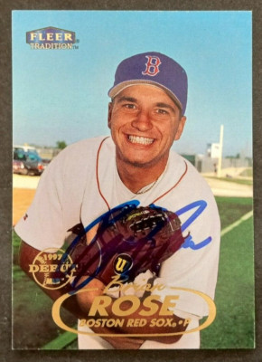 1998 Fleer SIGNED: Brian Rose, RED SOX #259 | eBay