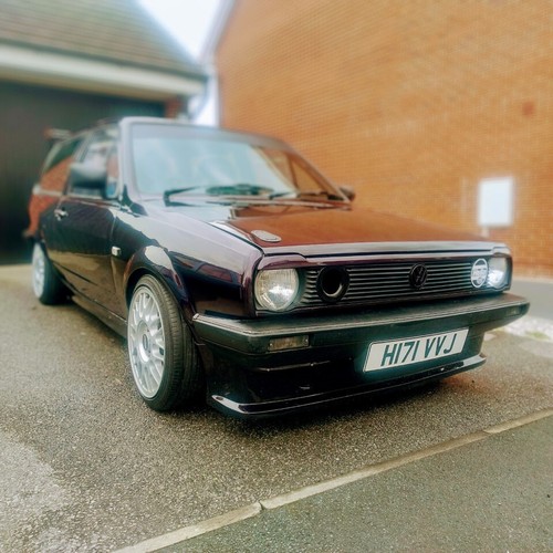 Classic vw polo MK2 Breadvan Modified 1.4 16V AFH 5speed Purple Tarox ...