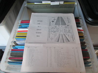 Fairbury #3 Open Gear Windmill Parts List & Diagrams | eBay