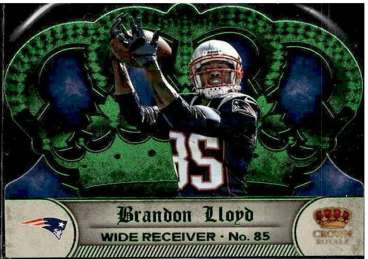 2012 Crown Royale - Brandon Lloyd #56 Green /49 for sale online | eBay