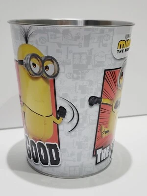New Amc Popcorn Tin/ Bucket Minions The Rise | Grelly USA
