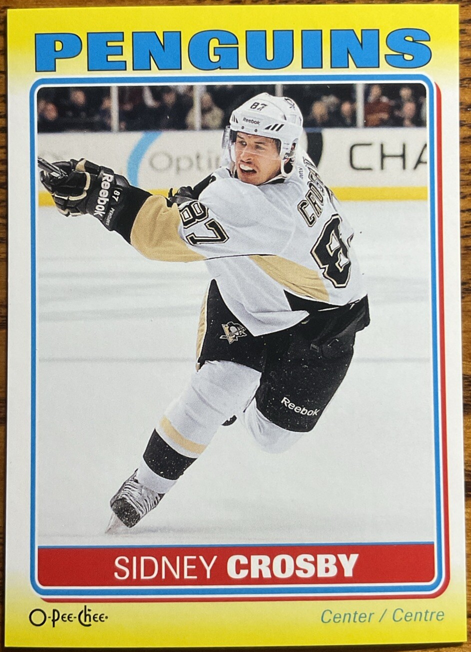 2012-13 O-Pee-Chee Stickers Sidney Crosby #S-77 Pittsburgh Penguins | eBay