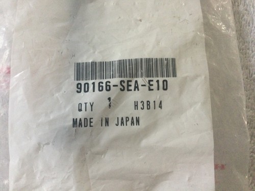 OEM ACURA HONDA 90166-SEA-E10 flange bolt (12x85) Factory sealed ...