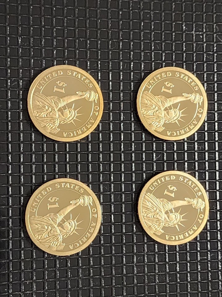2015 S Proof Presidential Coin Proof Set- 4 Coins Only- No plastic lens ...