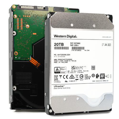 WD Ultrastar DC HC560 20TB SAS 12Gb/s 7200RPM 3.5-inch HDD ...