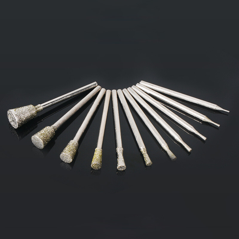 Diamond Burr Grinding Drill Bits Stone Carving Many Type for Dremel ...
