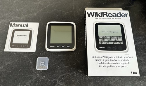 WikiReader by Pandigital - Offline Wikipedia Reader With 2024 Update ...