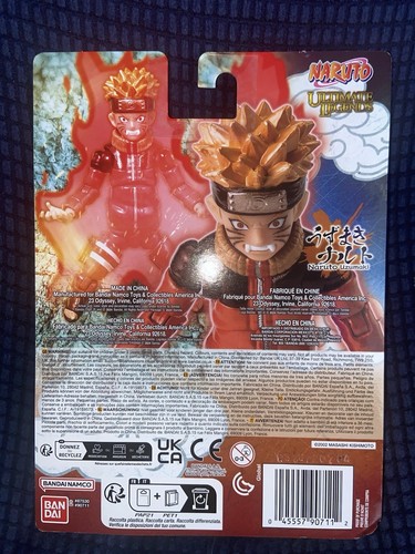 NEW 2024 Bandai Naruto Nine Tails Cloak Ultimate Legends Walmart ...