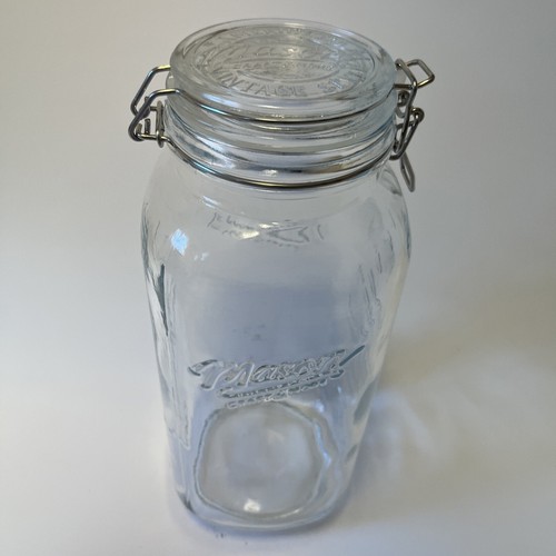 Vintage Mason Craft And More Americana Style Glass Jar Clamp 12x4.5 ...
