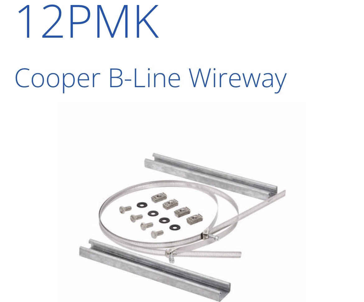 (C) Cooper B-Line 12PMK WIREWAY NEMA 4/12 Pole MTG Kit⚡️ | eBay