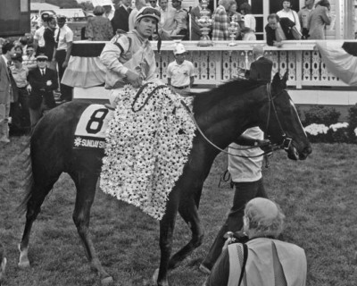 1989 Preakness Stakes SUNDAY SILENCE Glossy 8x10 Photo Poster Pat ...