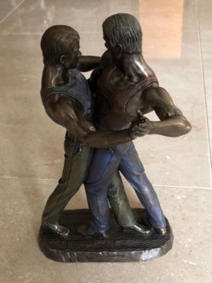 Two Men Dancing Statue 26cm(H) | eBay Australia